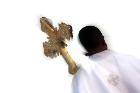 This Long Exposure Photo Ethiopian Orthodox Editorial Stock Photo ...
