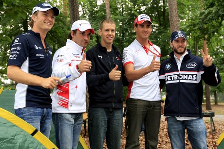 Lr German Formula One Drivers Nico Editorial Stock Photo - Stock Image ...