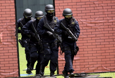 Indonesias Special Force Kopassus Perform Their Editorial Stock Photo ...