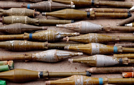 Rocket Propelled Grenades Seen Mosul Iraq Editorial Stock Photo - Stock ...