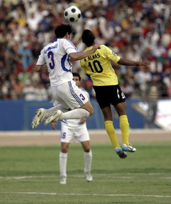 Players Fight Ball During Final Iraqi Editorial Stock Photo - Stock ...