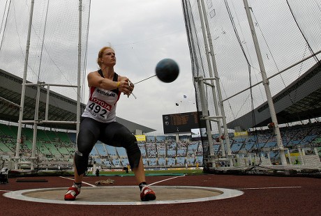 Berta Castells Spain Competes Hammer Throw Editorial Stock Photo ...