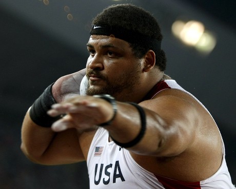 Reese Hoffa Usa Competes Mens Shot Editorial Stock Photo - Stock Image ...
