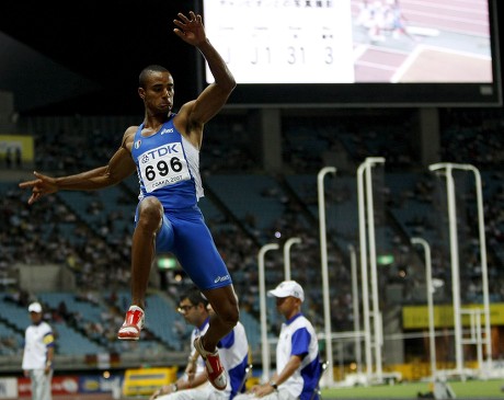 Italian Andrew Howe Competes Long Jump Editorial Stock Photo - Stock ...