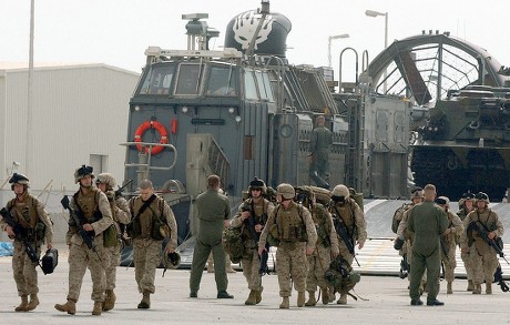 Us Soldiers 26th Marine Expeditionary Unit Editorial Stock Photo ...