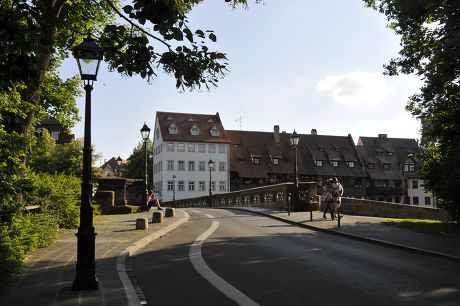 Looking Max Bridge Nuremberg Germany Editorial Stock Photo - Stock ...