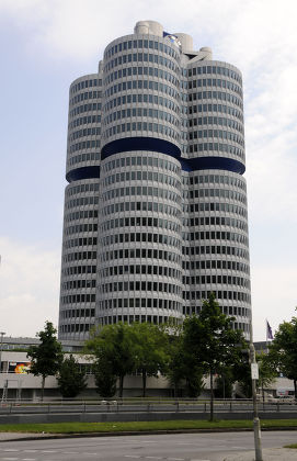 Famous Four Cylinder Shaped Building Bmw Editorial Stock Photo - Stock ...