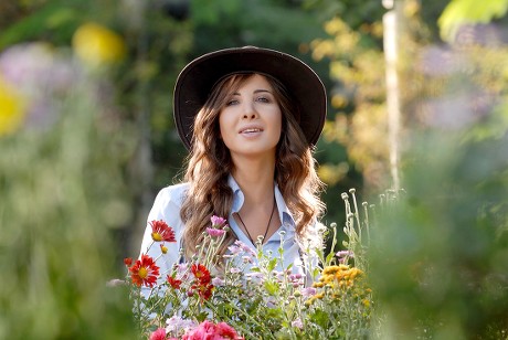 Lebanese Singer Nancy Ajram Performs During Editorial Stock Photo ...