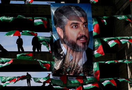 Giant Poster Hamas Leader Dr Khaled Editorial Stock Photo - Stock Image ...