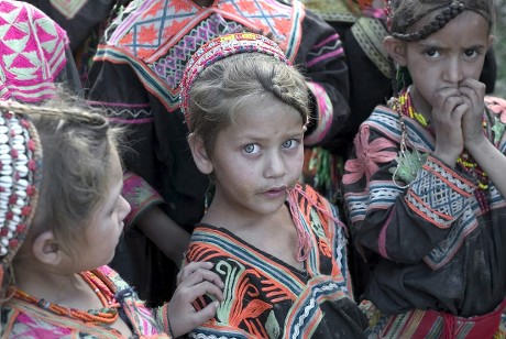 Children Kalash Tribe Kalash Valley Northern Editorial Stock Photo ...