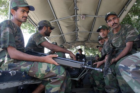 Pakistani Commandos Seen On Patrol On Editorial Stock Photo - Stock ...