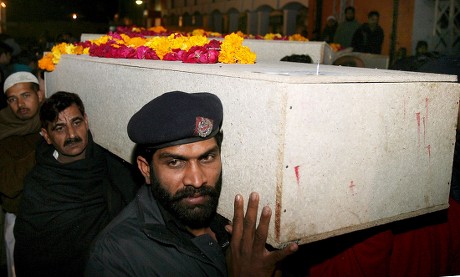 Policemen Carry Coffin Their Comrade During Editorial Stock Photo ...