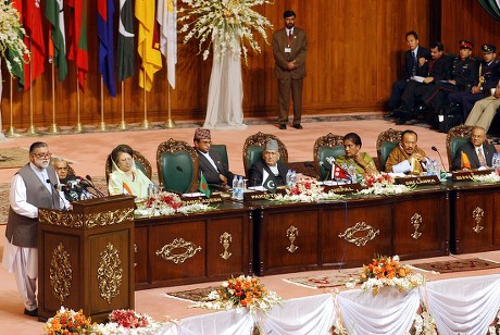 Pakistani Prime Minister Chairman Saarc Summit Editorial Stock Photo ...