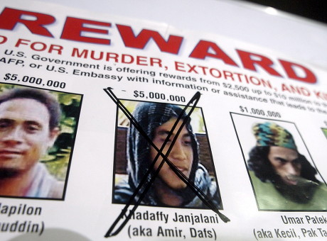 Wanted Poster Showing Terrorists Including Abu Editorial Stock Photo ...