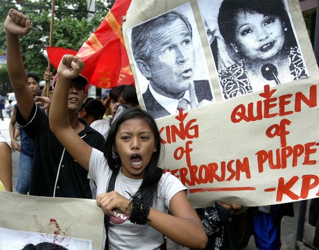 Protesters Against Philippine Visit Us President Editorial Stock Photo ...