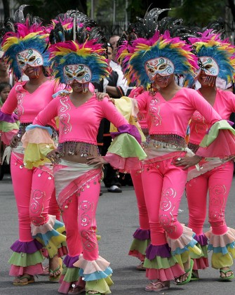 Filipino Dancers Perform Public Park Manila Editorial Stock Photo ...
