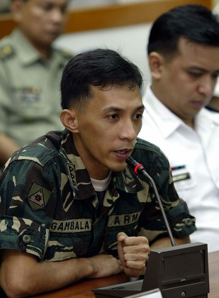 Army Captain Gerardo Gambala R Greets Editorial Stock Photo - Stock ...