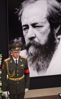 Relatives Alexander Solzhenitsyn Lr Son Stepan Editorial Stock Photo ...