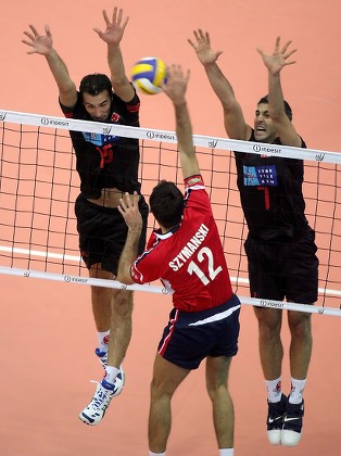 Grzegorz Szymanski C Poland Spikes Ball Editorial Stock Photo - Stock ...