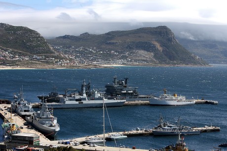 German South African Navy Vessels Docked Editorial Stock Photo - Stock ...