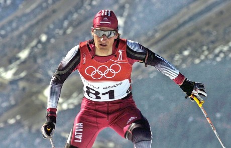 Raivis Zimelis Lativa During Mens Biathlon Editorial Stock Photo ...