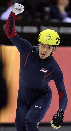 Apolo Anton Ohno Usa Celebrates Mens Editorial Stock Photo - Stock ...