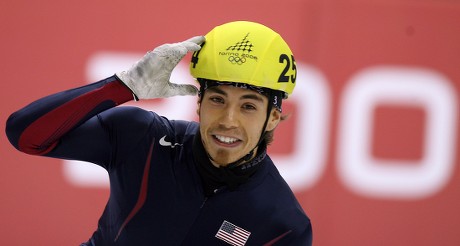 Apolo Anton Ohno Usa Celebrates Mens Editorial Stock Photo - Stock ...