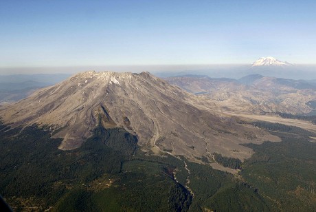 Mount St Helens Volcano Us State Editorial Stock Photo - Stock Image ...