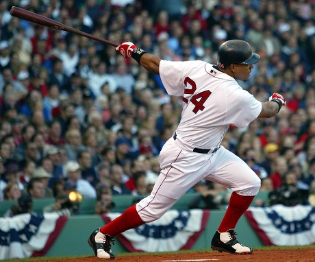 Boston Red Sox Batter Manny Ramirez Editorial Stock Photo - Stock Image ...