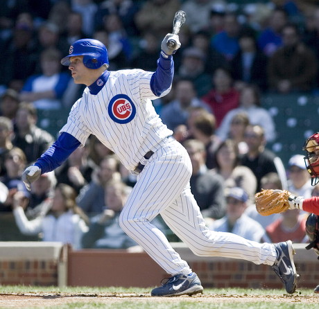 Chicago Cubs Catcher Michael Barrett Hits Editorial Stock Photo - Stock ...