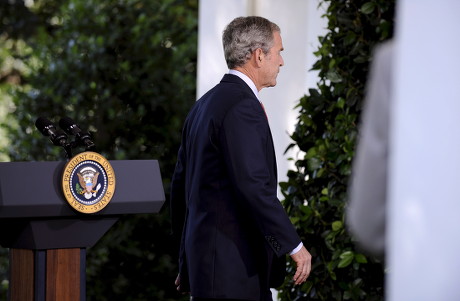 Us President George W Bush R Editorial Stock Photo - Stock Image ...