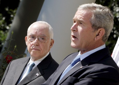 Us President George W Bush R Editorial Stock Photo - Stock Image ...
