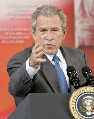 U S President George W Bush Editorial Stock Photo - Stock Image ...