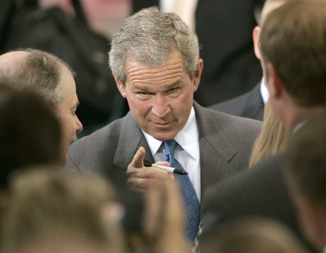 U S President George W Bush Editorial Stock Photo - Stock Image ...
