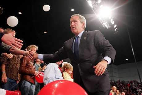 Us President George W Bush Shakes Editorial Stock Photo - Stock Image ...