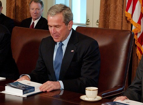 Epa000401948 Us President George W Bush Editorial Stock Photo - Stock ...