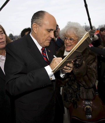 Former New York Mayor Rudy Giuliani Editorial Stock Photo - Stock Image ...