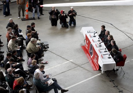 Virgin Atlantic Globalflyer Plane Sits Behind Editorial Stock Photo ...