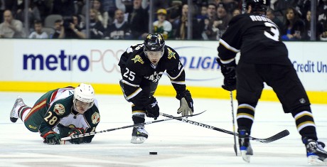 Minnesota Wild Player Dan Fritsche L Editorial Stock Photo - Stock ...