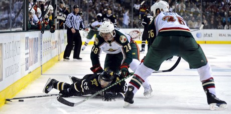 Minnesota Wild Player Dan Fritsche L Editorial Stock Photo - Stock ...
