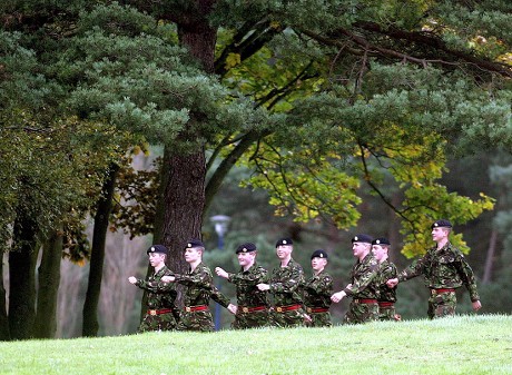 Young Recruits March Through Princess Royal Editorial Stock Photo ...