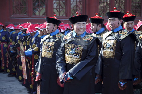 Actors Rehearse Reenactment Imperial Sacrifice Ritual Editorial Stock ...