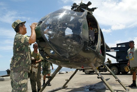 Philippine Airforce Maintenance Crew Check Body Editorial Stock Photo ...