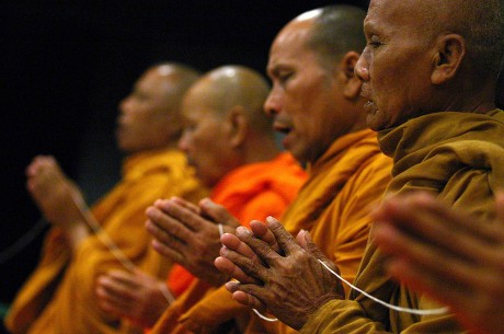 Thai Monks Perform Rites More Than Editorial Stock Photo - Stock Image ...