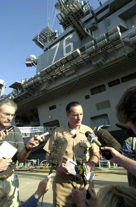 Admiral Robert J Natter Commander Atlantic Editorial Stock Photo ...
