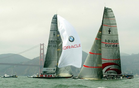 Oracle Bmw Racing L Releases Spinnaker Editorial Stock Photo - Stock ...