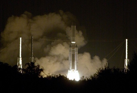 Lockheed Martin Titan 4b Lifts Off Editorial Stock Photo - Stock Image ...