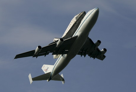 Nasas Specially Modified 747 Shuttle Carrier Editorial Stock Photo ...