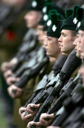 Soldiers Northern Irelands Royal Irish Regiment Editorial Stock Photo ...