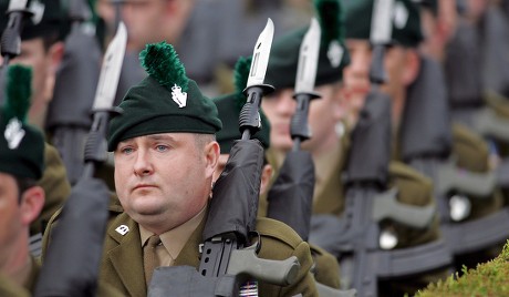 Soldiers Northern Irelands Royal Irish Regiment Editorial Stock Photo ...